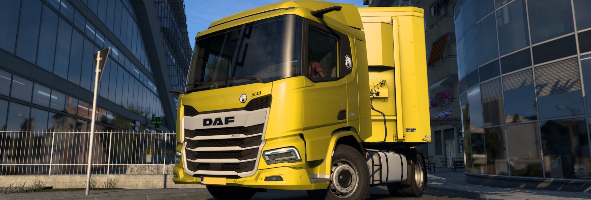 DAF XD first-ever distribution truck in ETS2