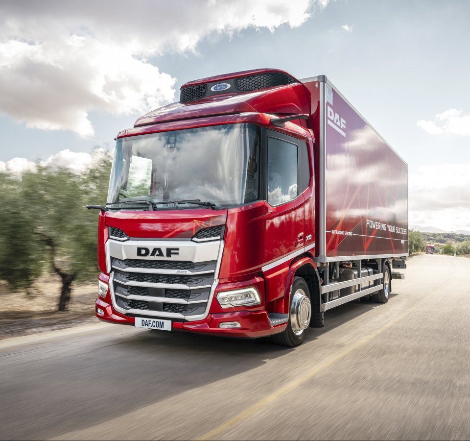 DAF XD awarded best rigid distribution truck in Ireland